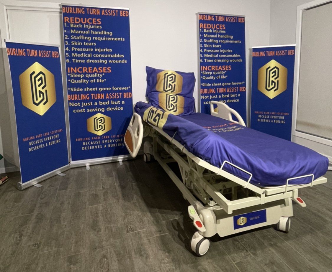 Burling Aged Care Solutions - The Burling Turn Assist Bed