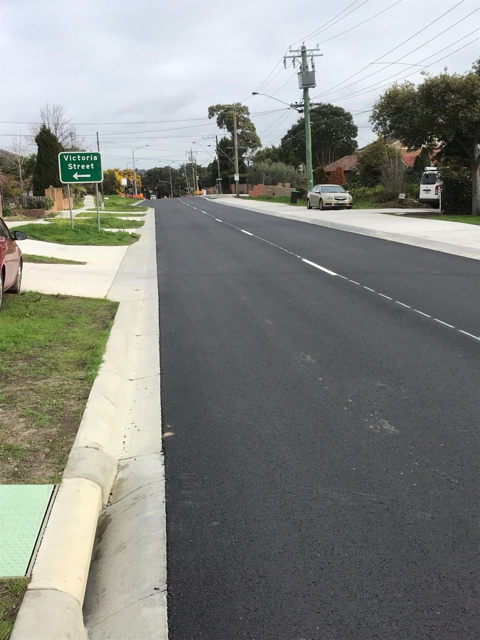 Geogrid Reinforced Pavement