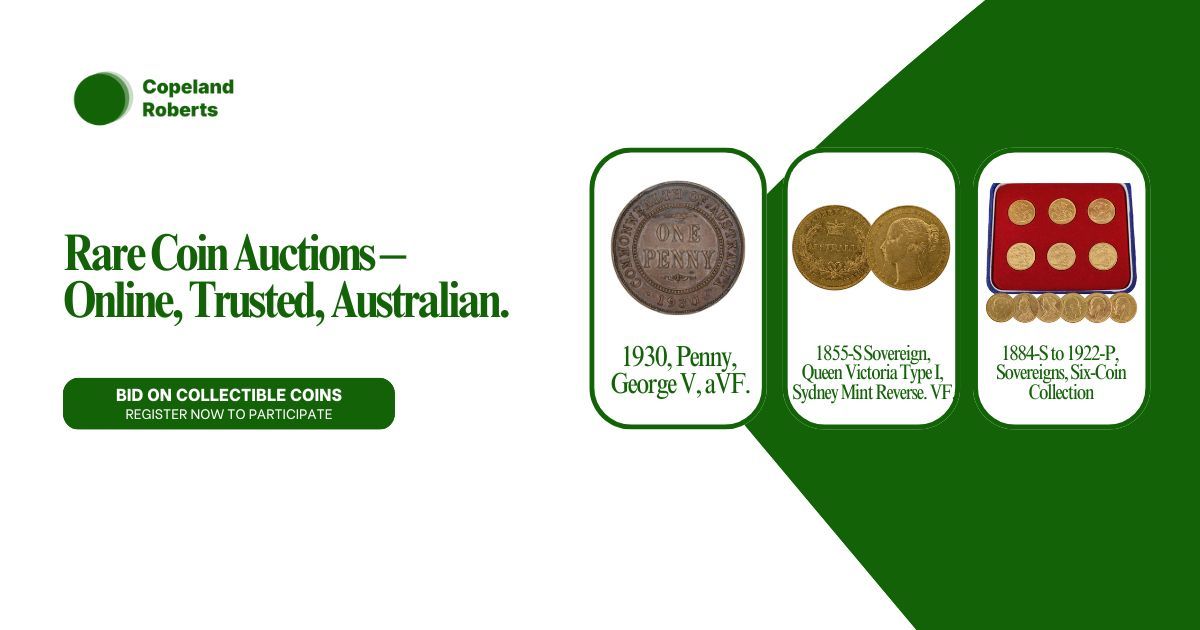 Coin Auctions Australia | Rare Coins for Sale Online