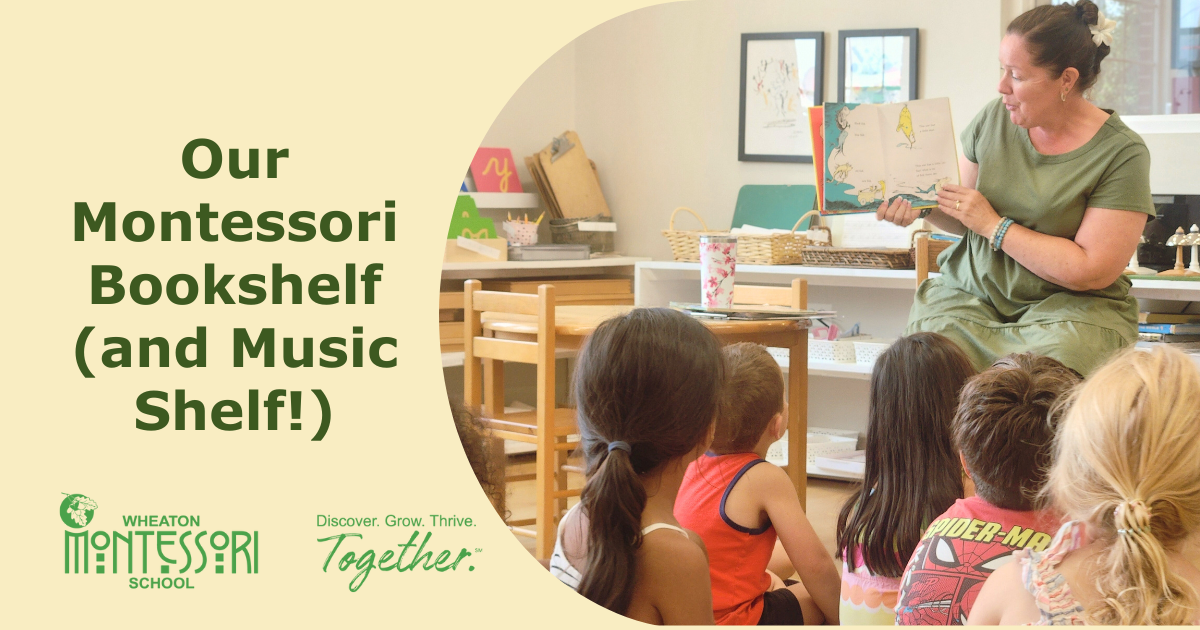 Our Montessori Bookshelf (and Music Shelf!)