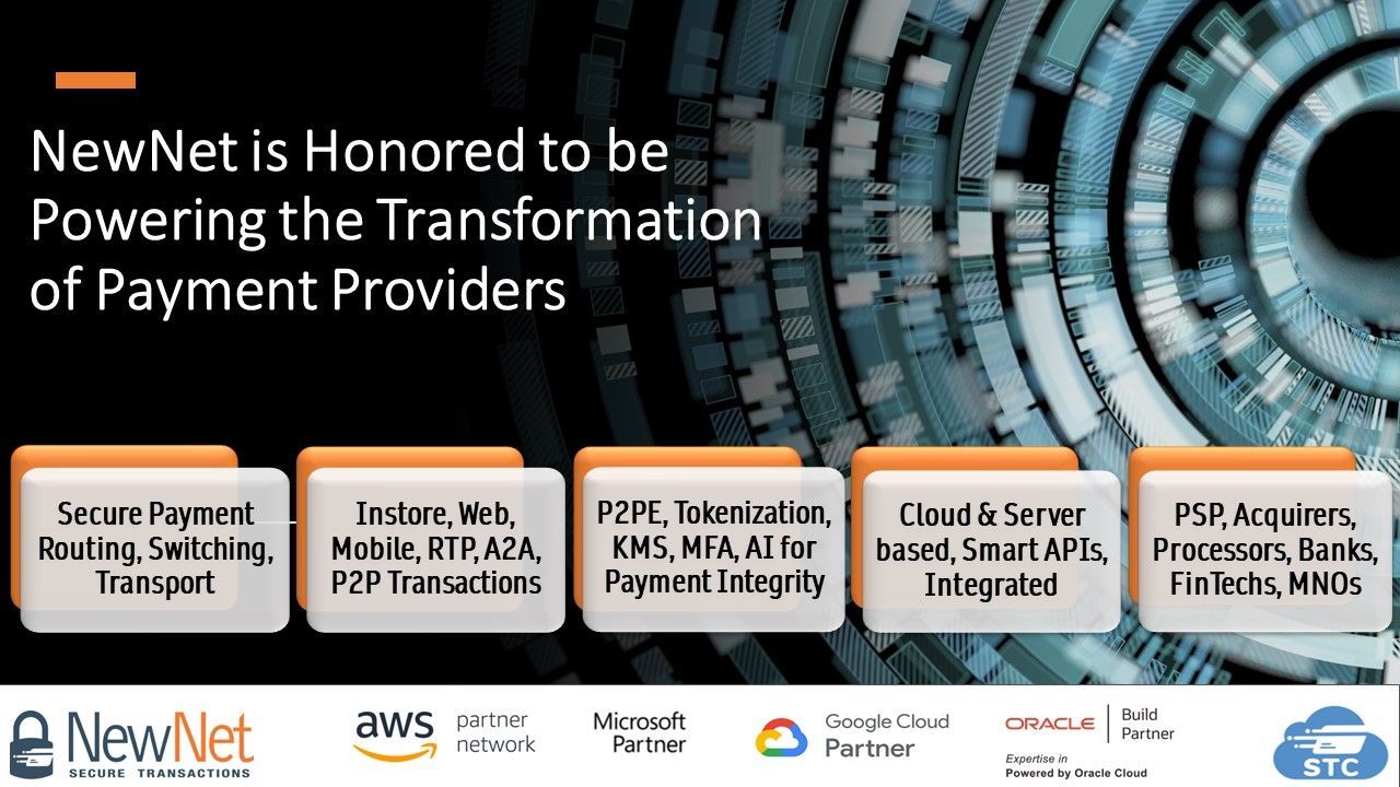 NewNet Proudly Deploys with Major Payment Providers Worldwide Powering ...