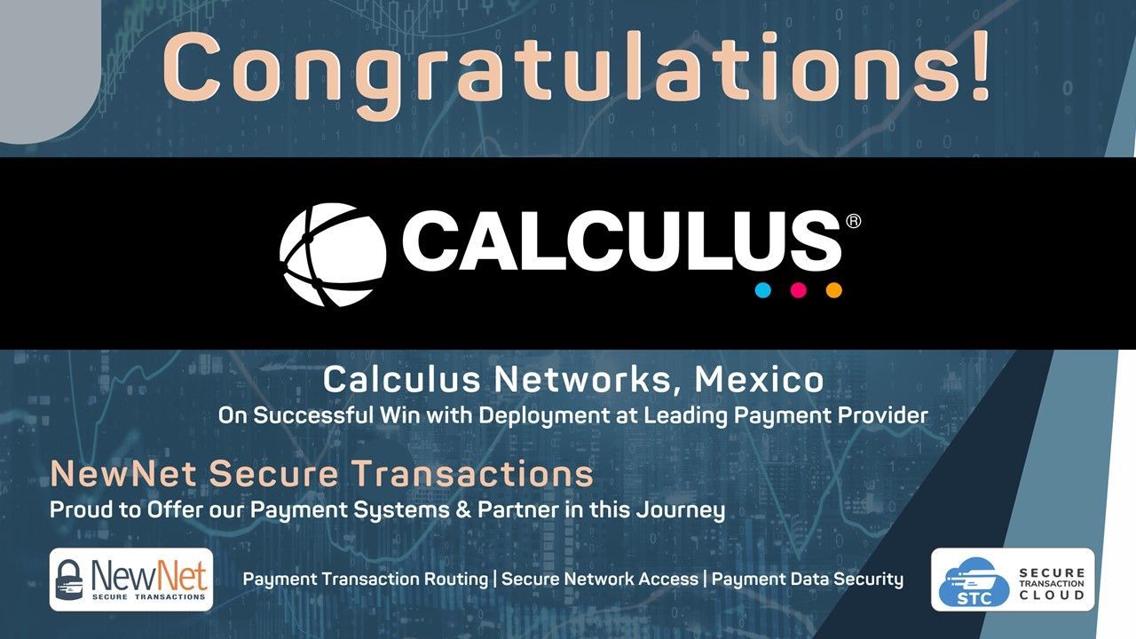 NewNet Partner Calculus Networks Wins with AG1K at Leading Payment ...