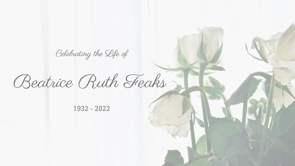 Beatrice Ruth Feaks