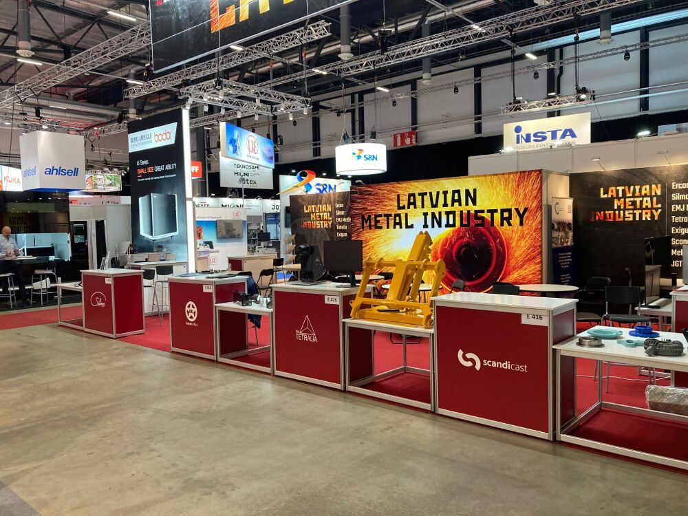 "EMJ Metāls" SIA participated in the exhibition ALIHANKINTA 2023