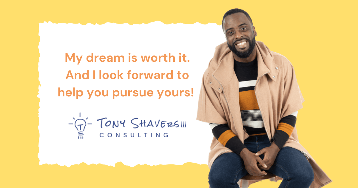 Tony Shavers III Consulting • Personal Development Coach • Laurel, MD ...