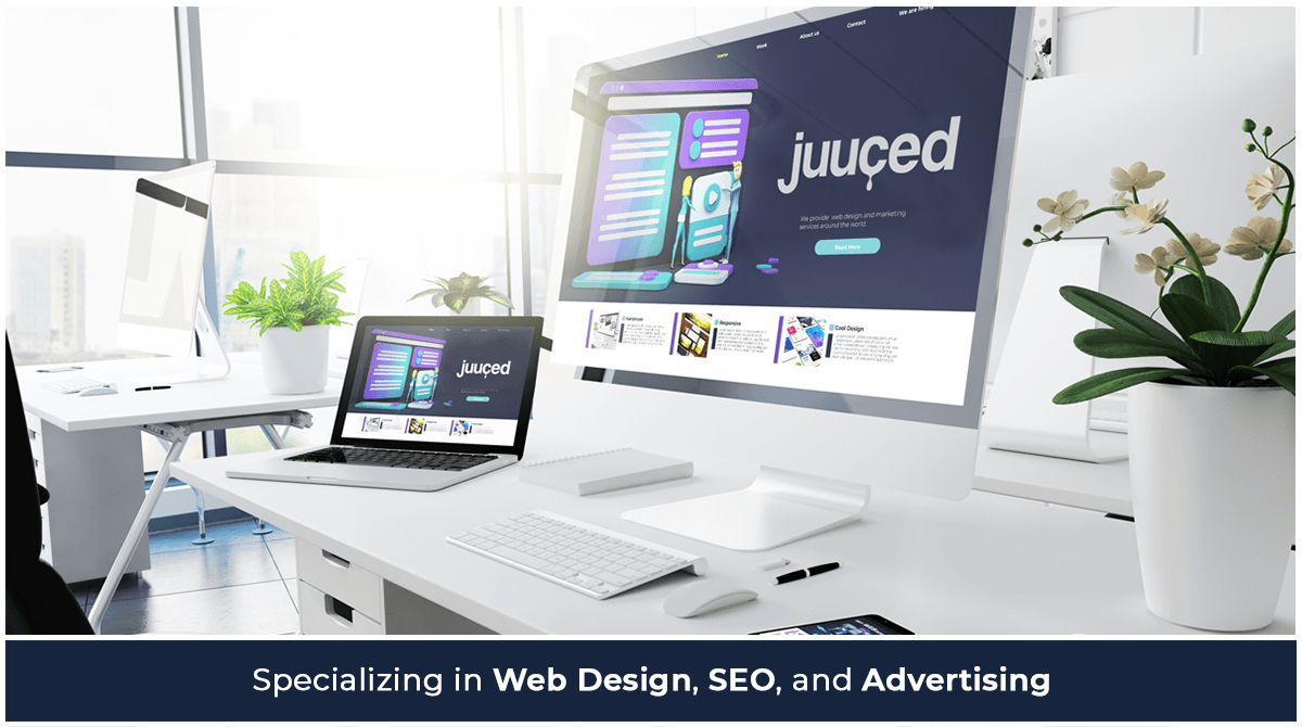 Logo Design, Website Design, Advertising Design -Juuced