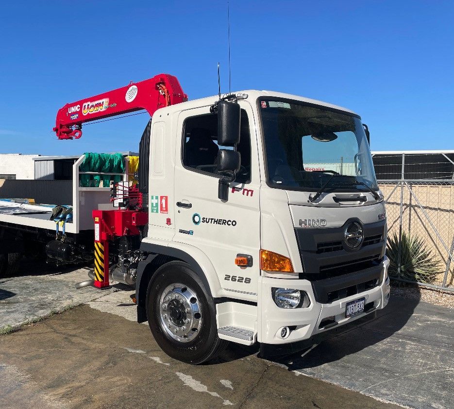 Sutherco | Mine Spec HIAB Crane Hire | Wet & Dry Hire