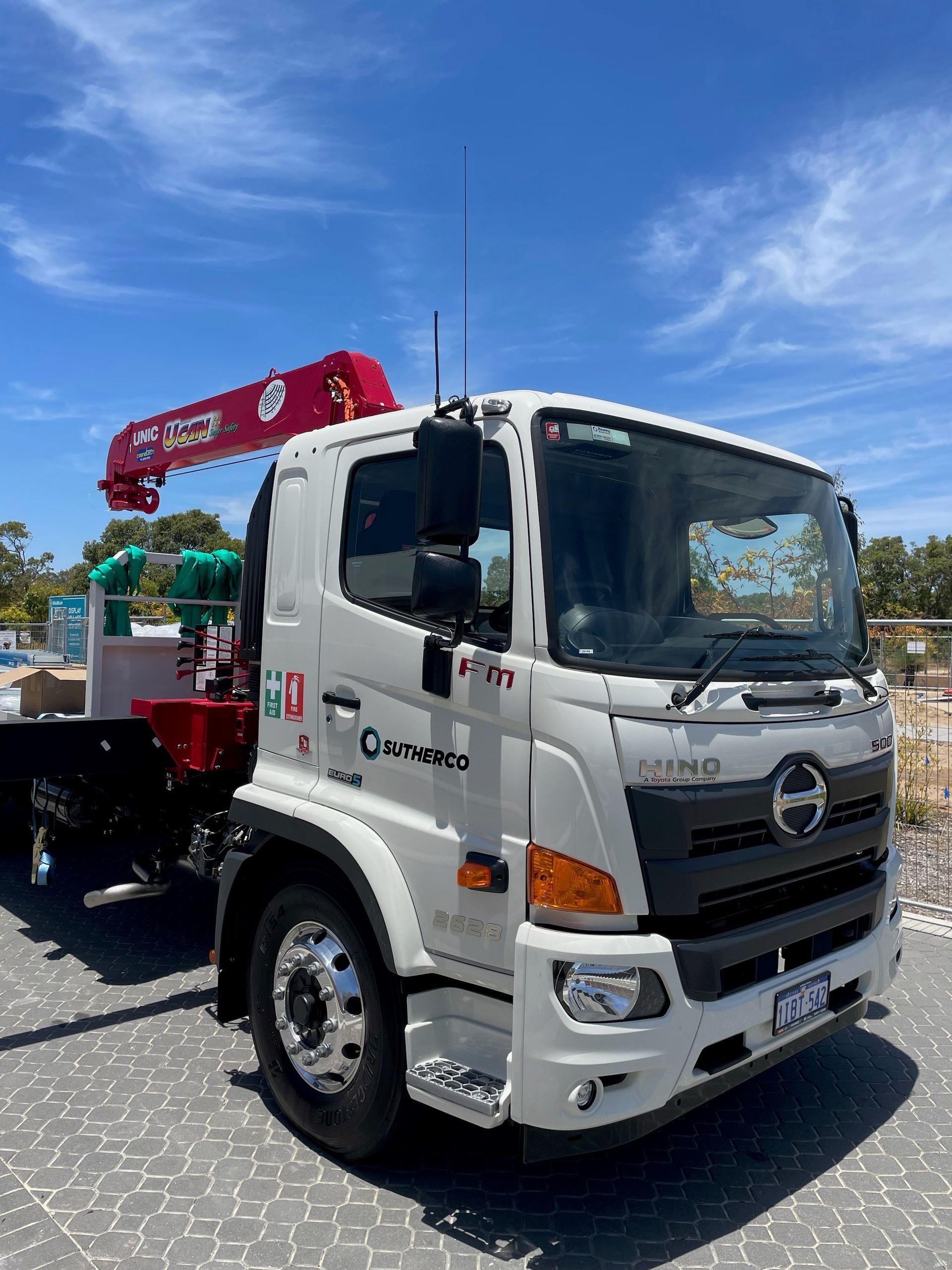 Sutherco | Mine Spec HIAB Crane Hire | Wet & Dry Hire