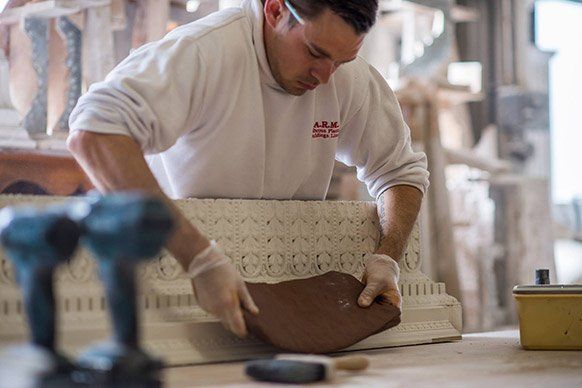 Call ARM Fibrous Plaster Mouldings Ltd in Alton