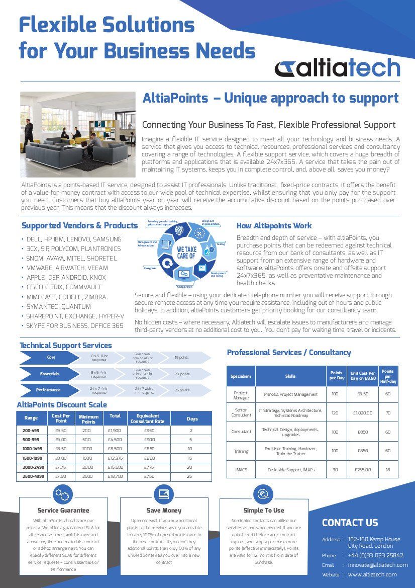 Downloads | Innovative IT Solutions Specialist Altiatech