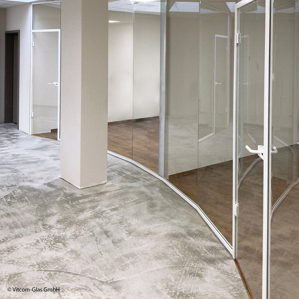 X-FRAME Glasprofilsysteme für Glastüren und Glastrennwände