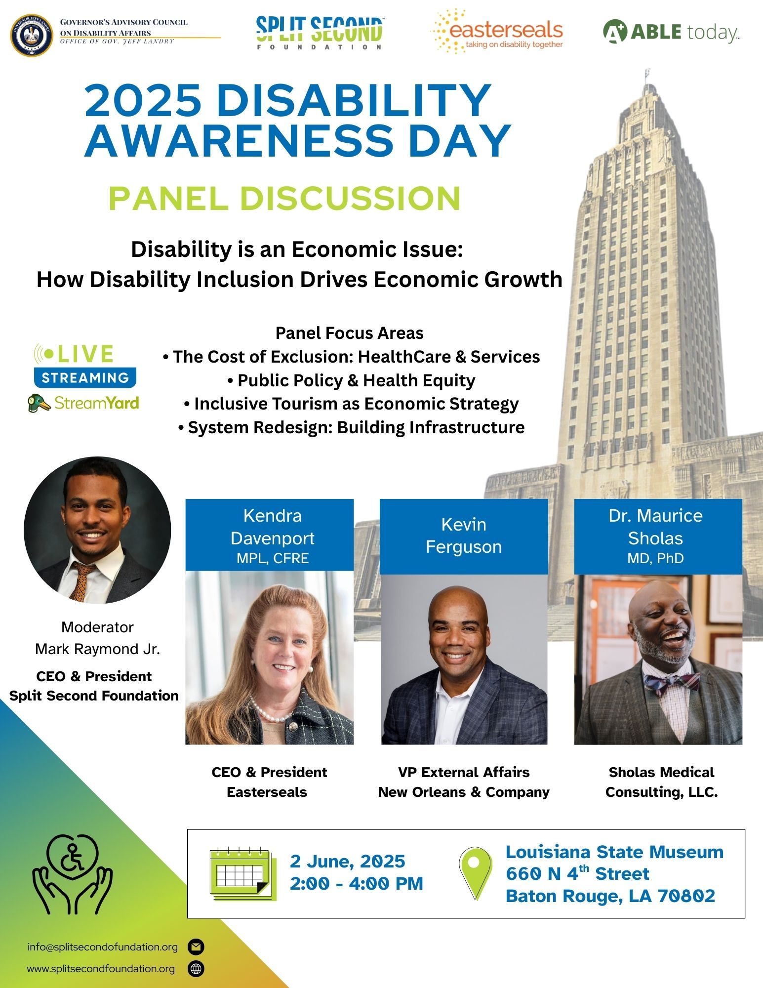 Disability Awareness Day | Split Second Foundation | LA