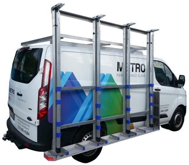 Glass Van External Rack Systems