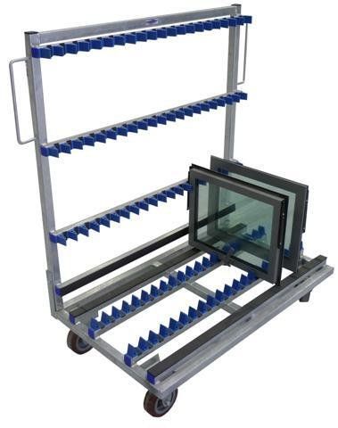 The Glass Racking Company NZ Window Handling Trolley solutions