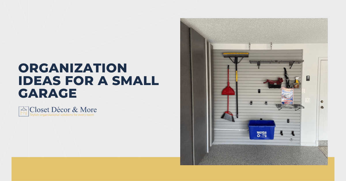 Organization Ideas for a Small Garage
