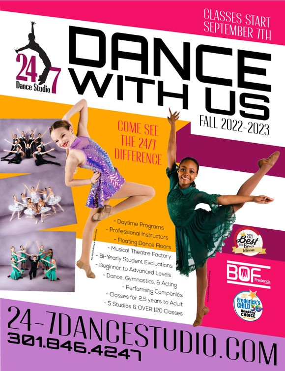 24/7 Dance Studio Frederick, MD
