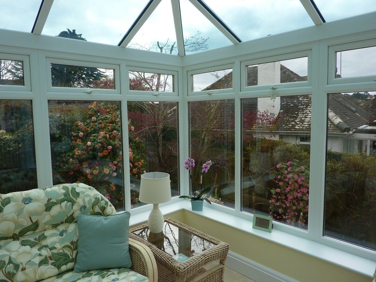 uPVC Edwardian conservatory build in Budleigh Salterton, Devon