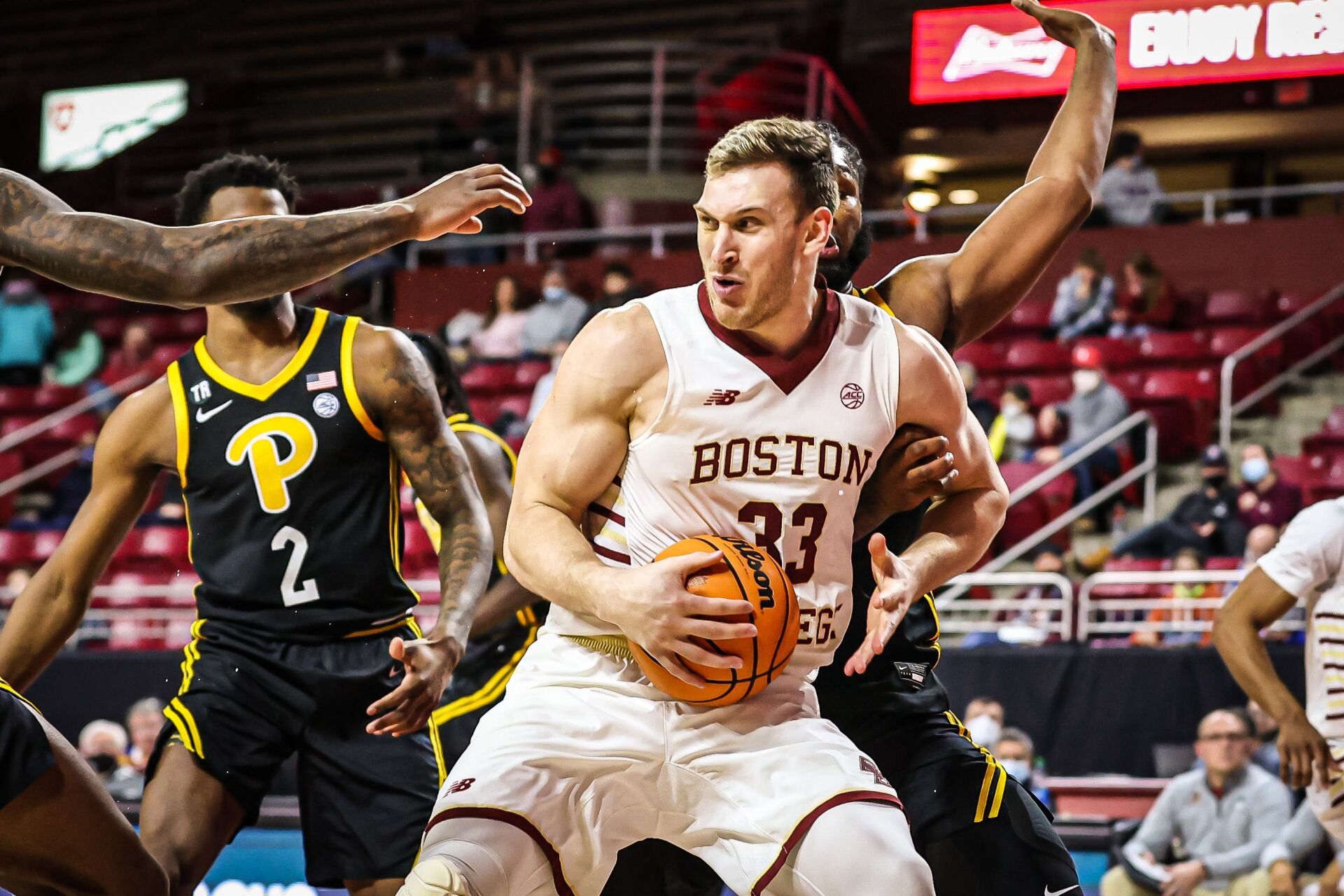 BANDITS SIGN SURREY’S OWN, BOSTON COLLEGE + LEHIGH STAR JAMES KARNIK