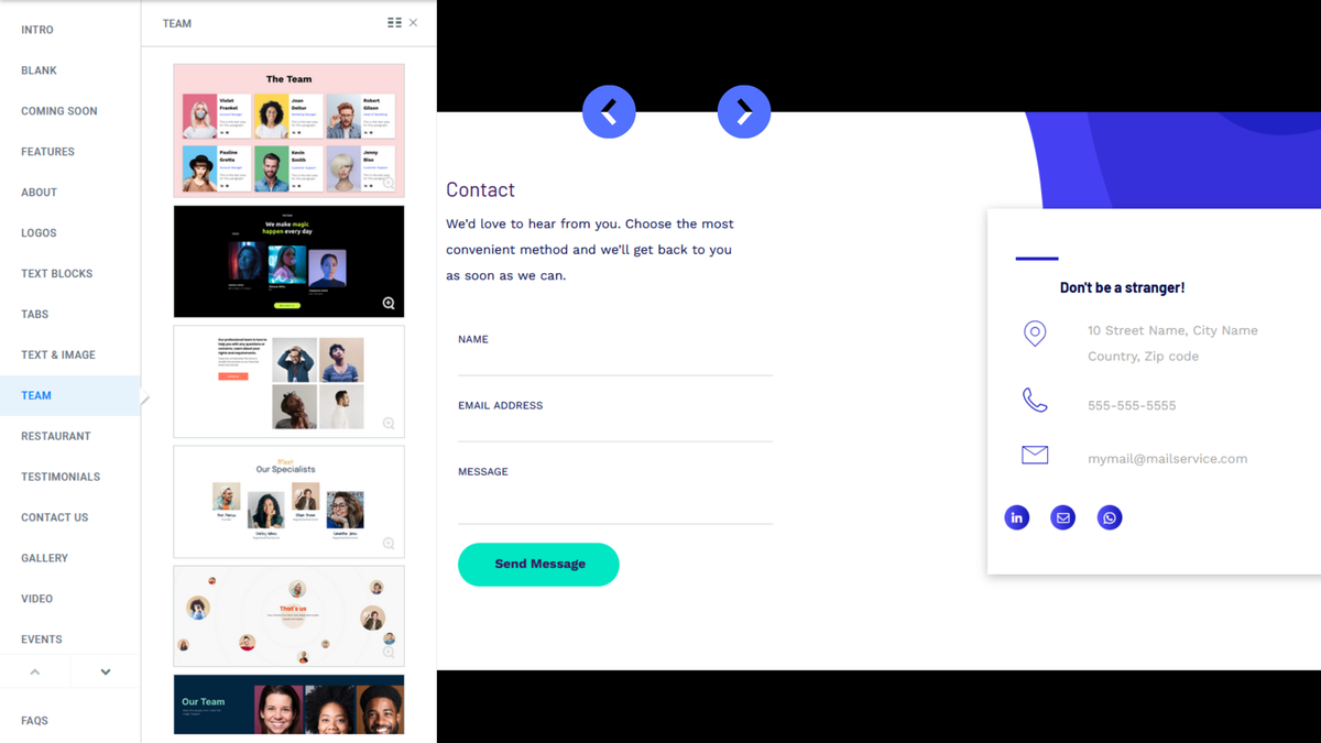 Easy Website Builder & Design
