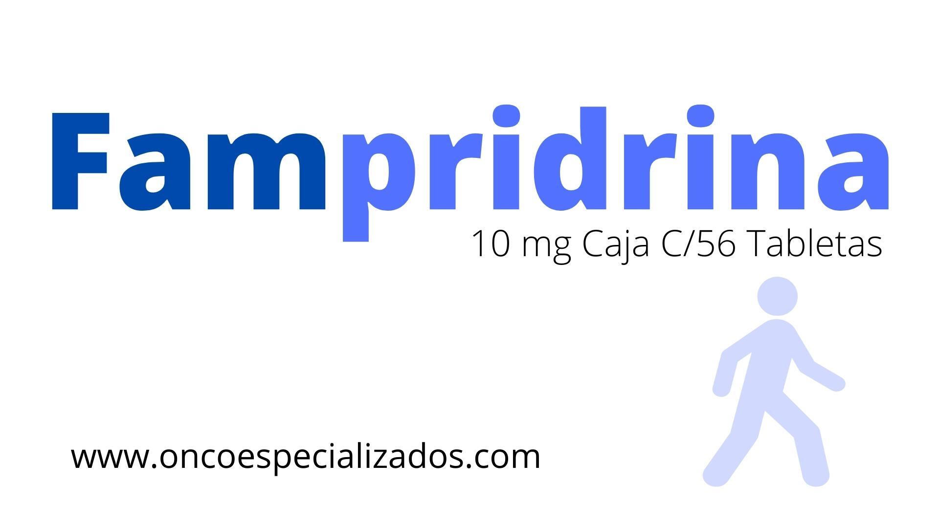 Precio Fampyra Fampridina 10 mg 56 comprimidos, EM.