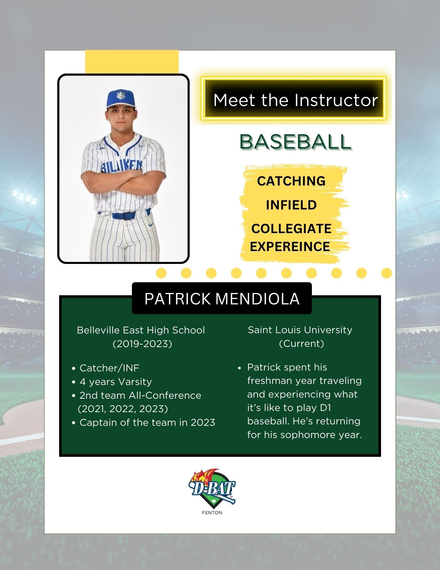 Baseball & Softball Lessons | D-BAT Fenton | Fenton