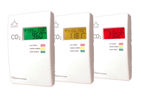 CO2 Room Sensor - Traffic Light Display