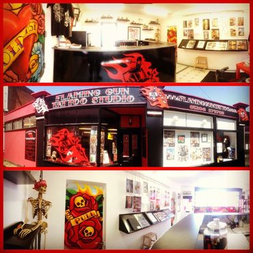 :::Flaming Gun Tattoo Studio::: HOME