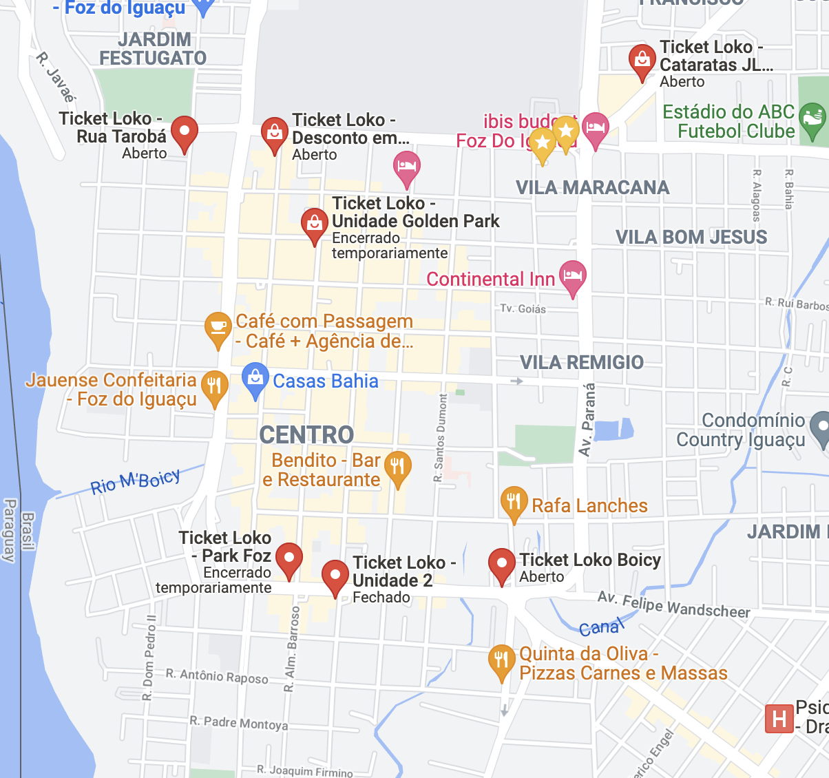 Ingressos para atrativos em Foz do Iguaçu