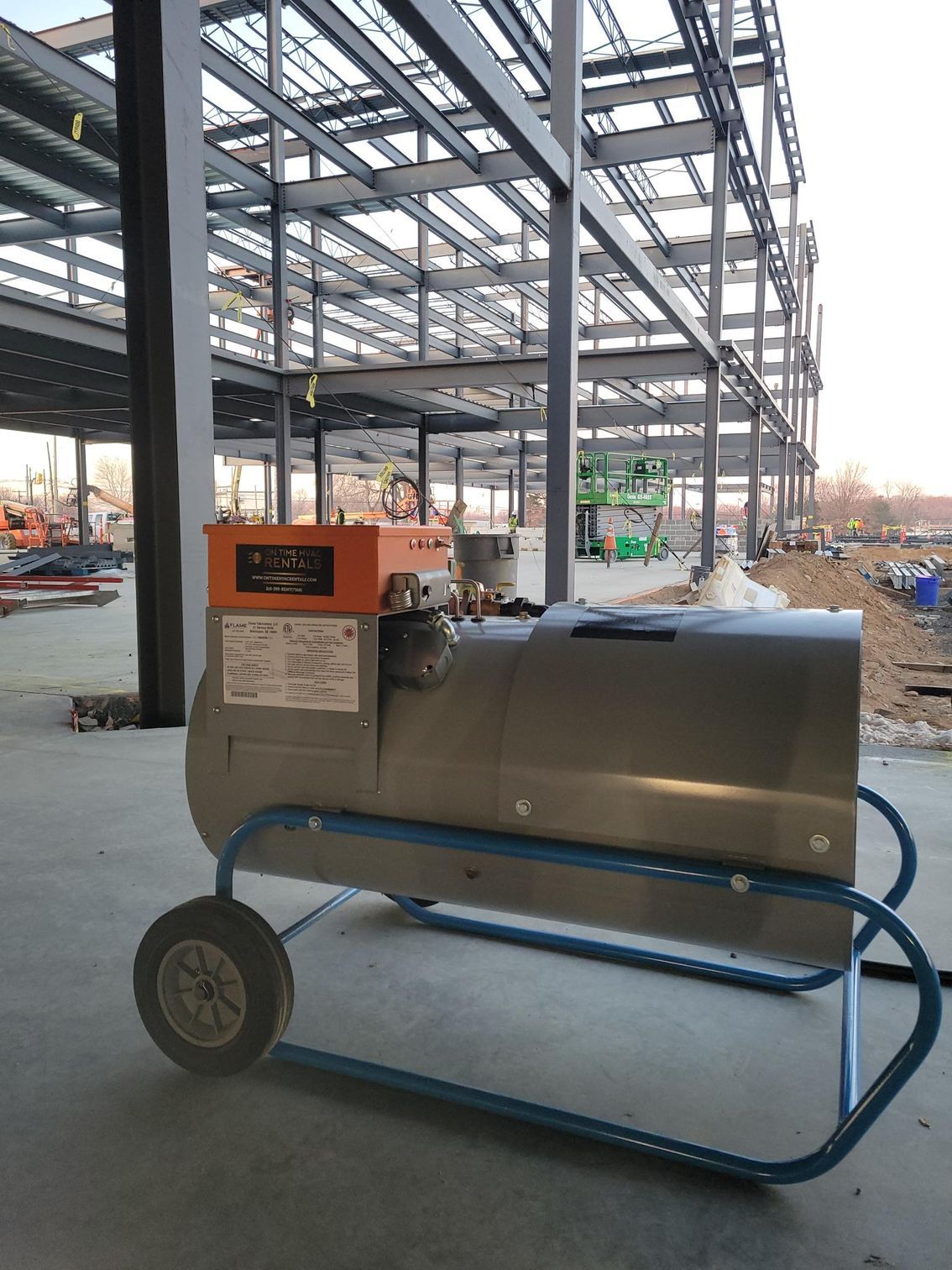 Satisfied HVAC Rental Customers in PA and NJ.