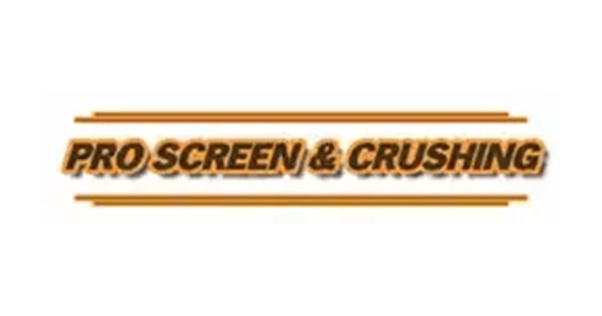 Screening & Crushing in Rockhampton | Pro Screen & Crushing