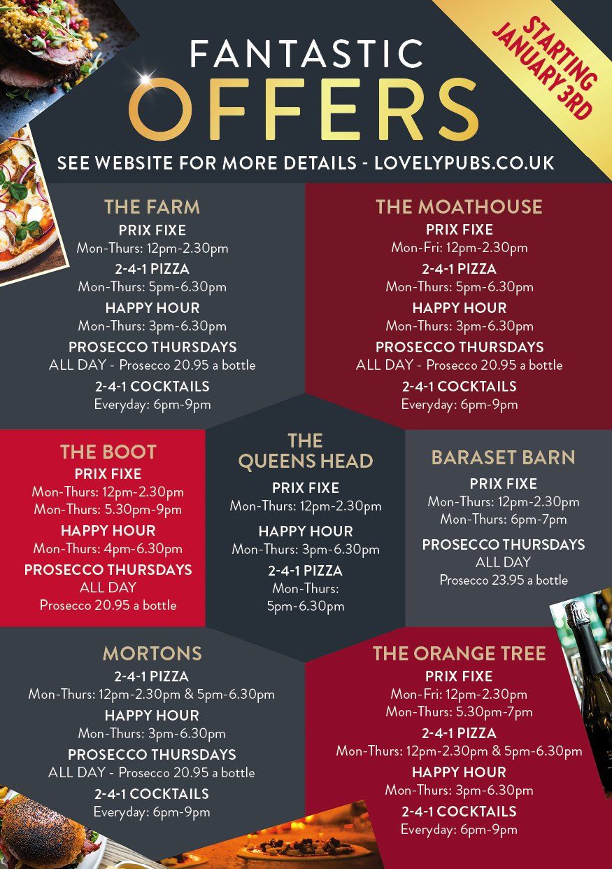 The Orange Tree, Chadwick End - Restaurant and Country Pub in Solihull ...