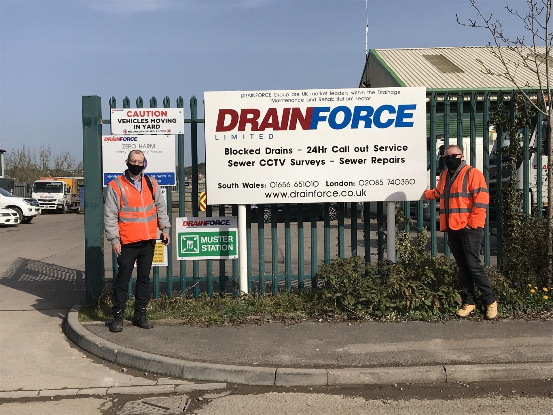 Welsh Water Completing Office Audit