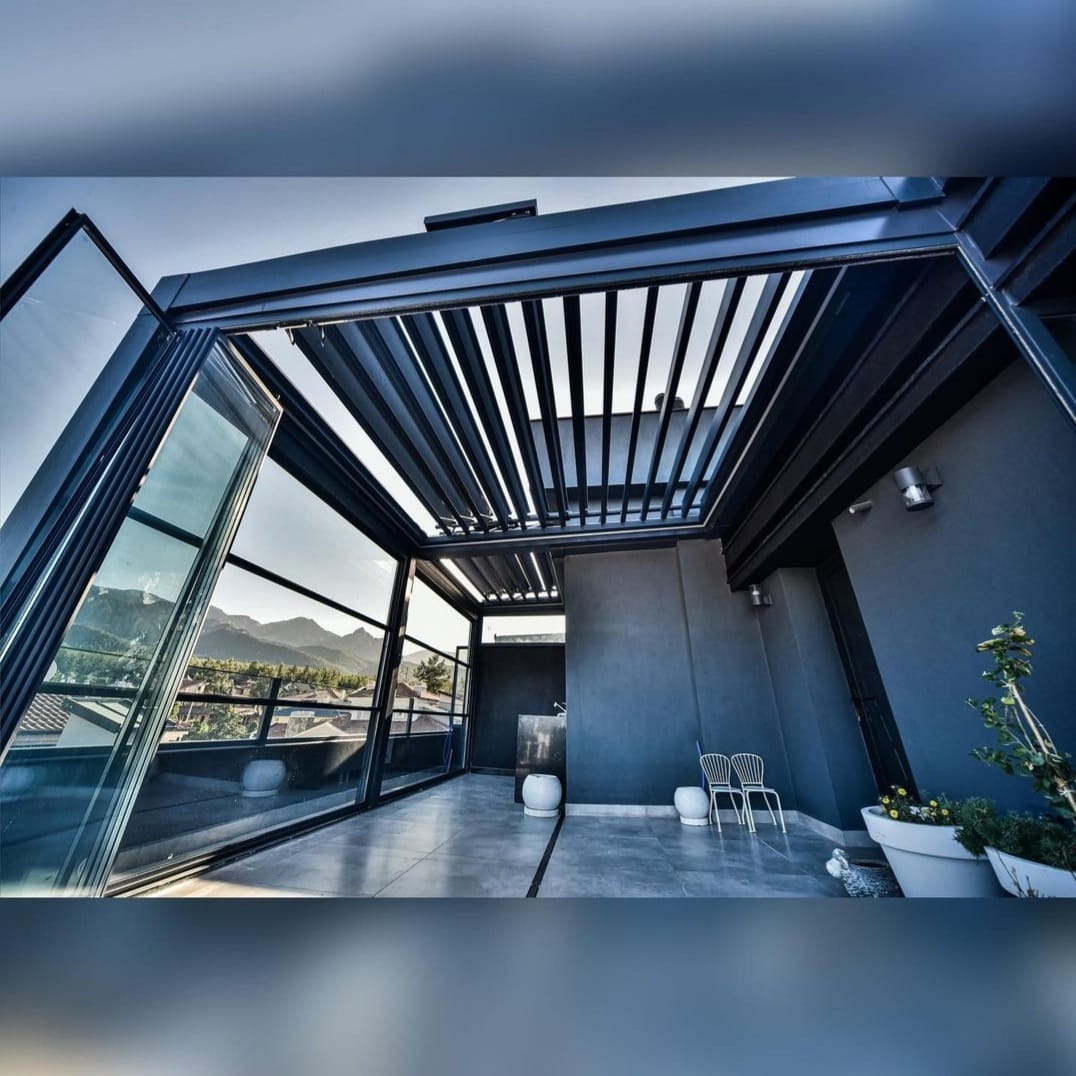 Skreddersydd pergola for hage og uteservering