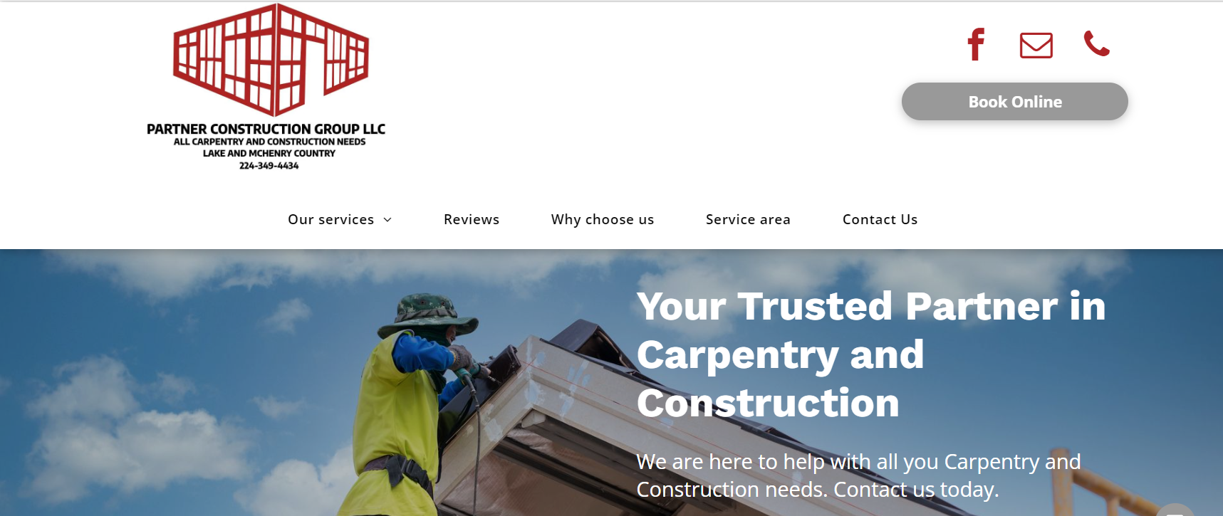 Partner Construction Group LLC Service Area | Bringing Quality Near You