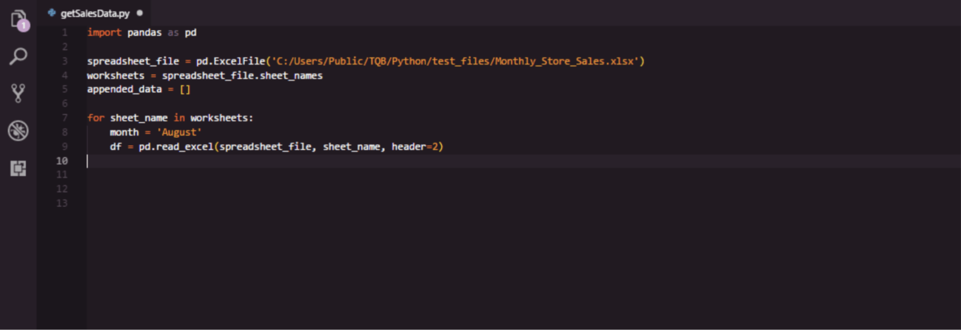 How To Move Data From One Excel File To Another Using Python