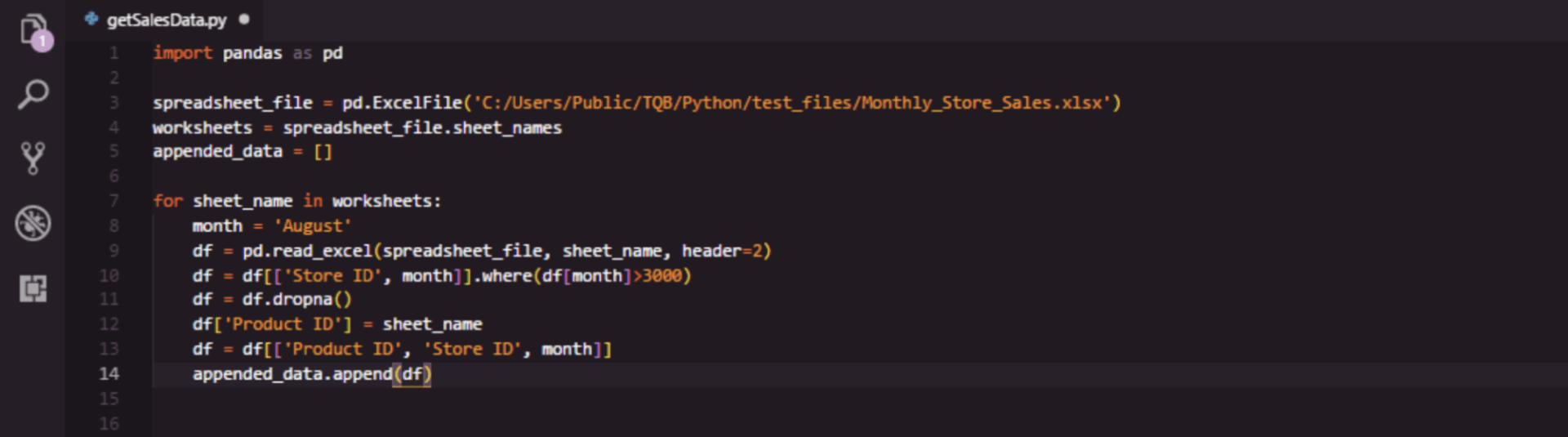 How To Move Data From One Excel File To Another Using Python