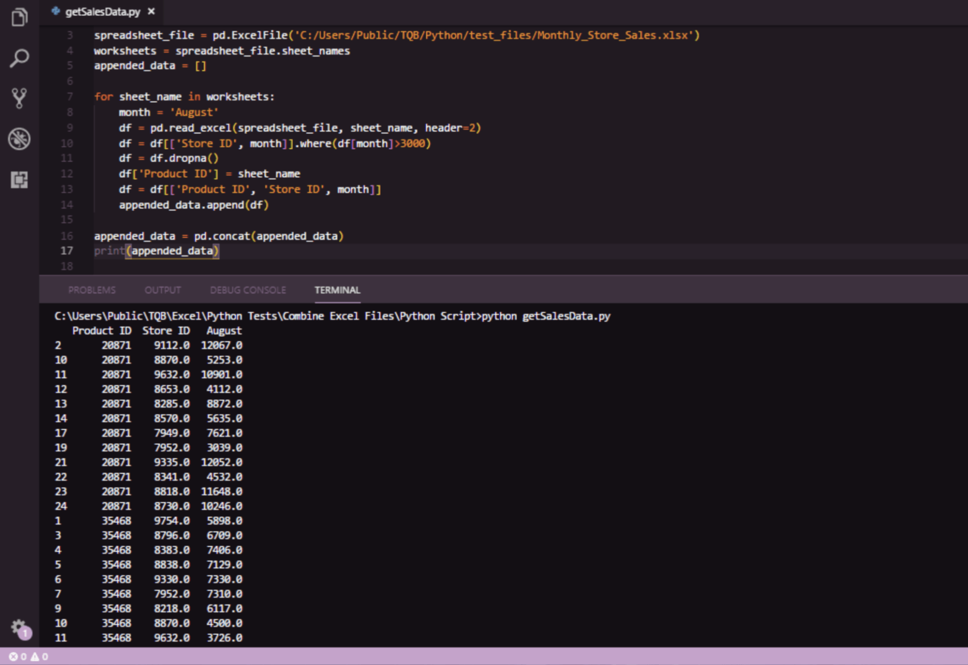 How To Move Data From One Excel File To Another Using Python