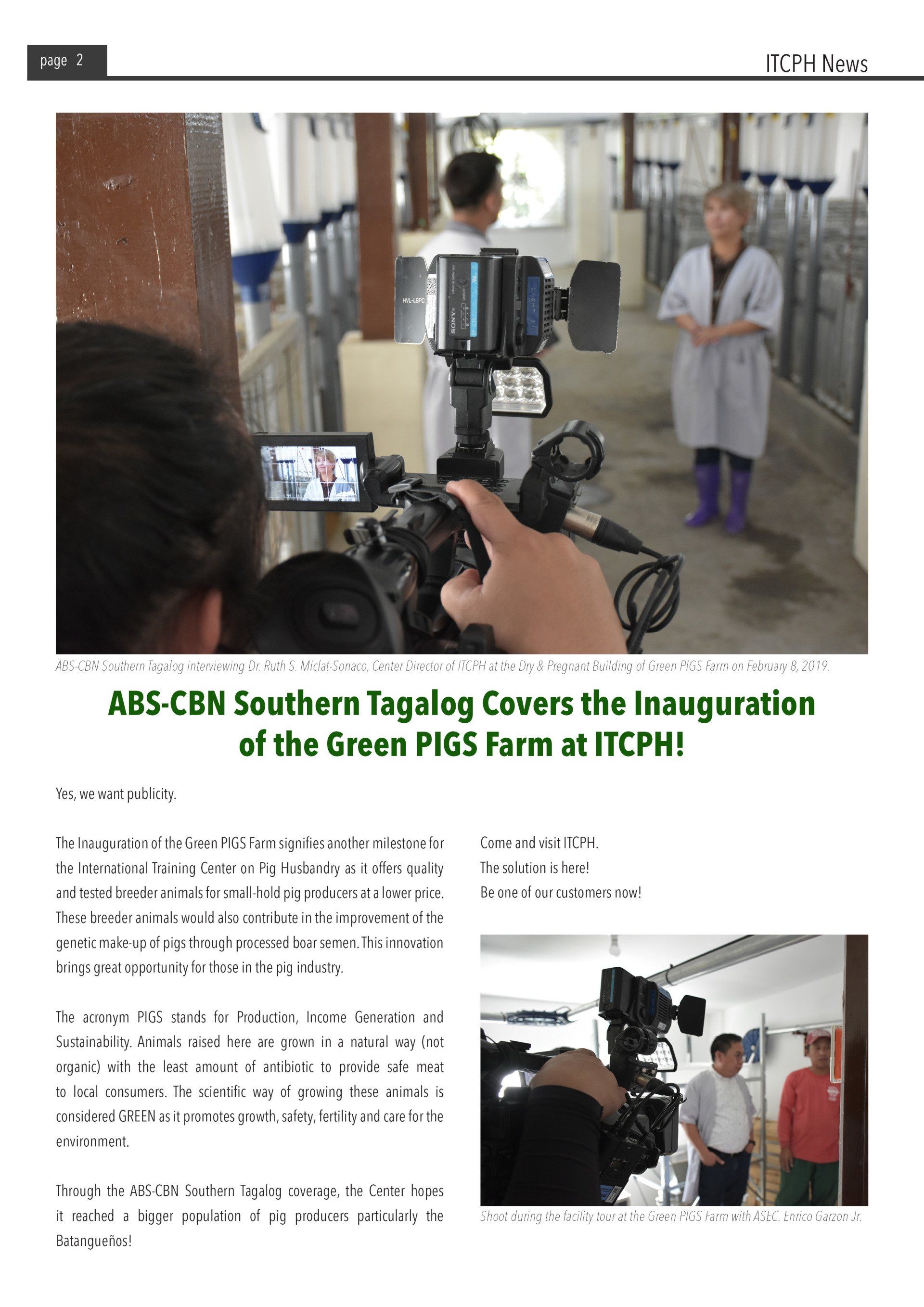 Newsletter 2019 - 1st Semester | ITCPH