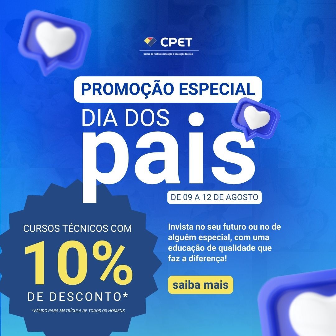 CPET | Cursos Técnicos EAD | Formação Profissional de Excelência