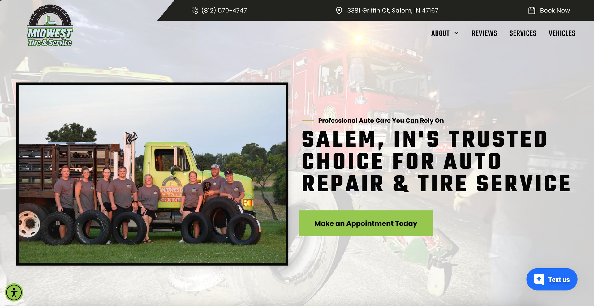 Auto Repair in Salem, IN | Midwest Tire & Service LLC