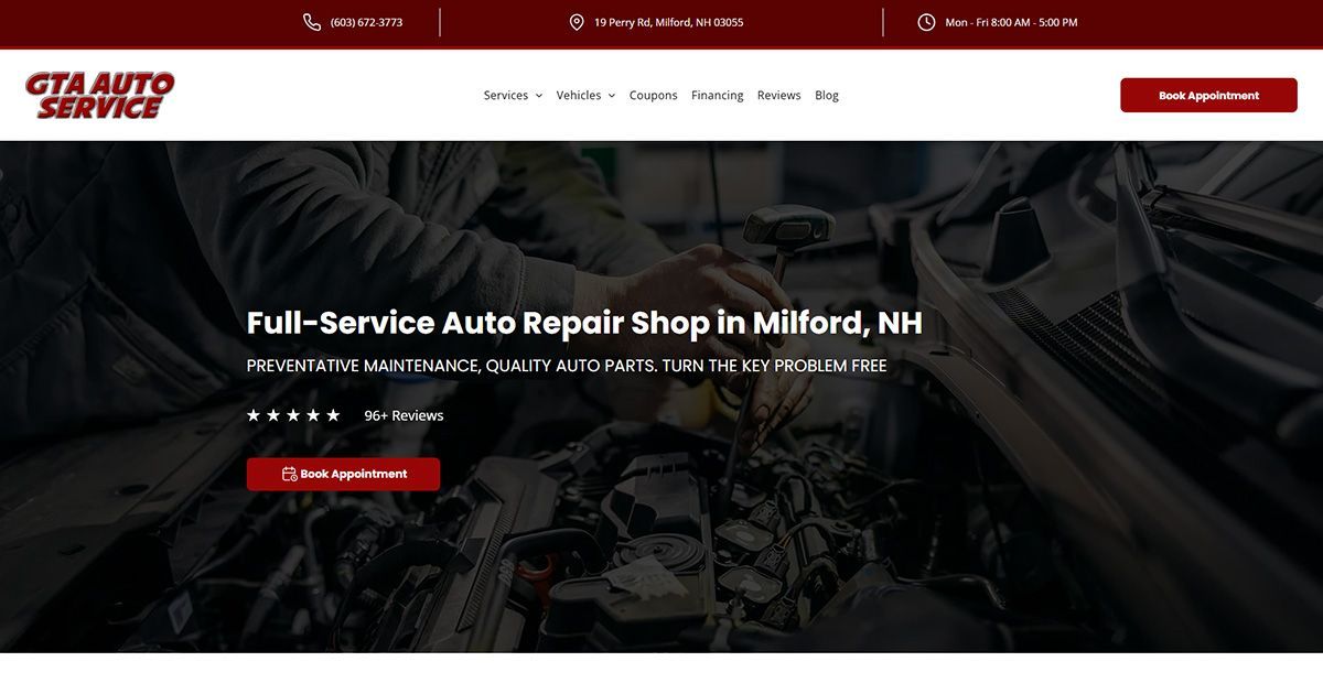 Jeep Auto Repair - Milford, NH | GTA Auto Service