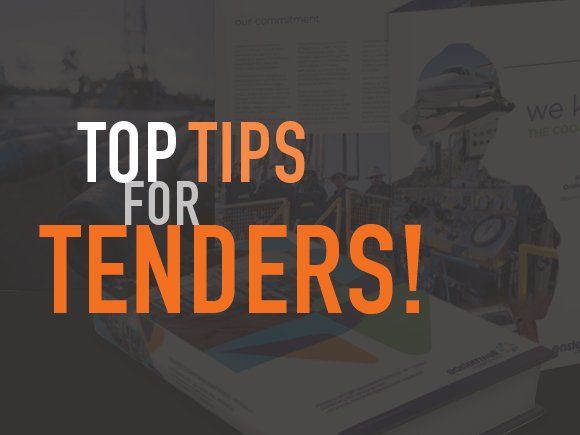 TOP TIPS FOR TENDERS!