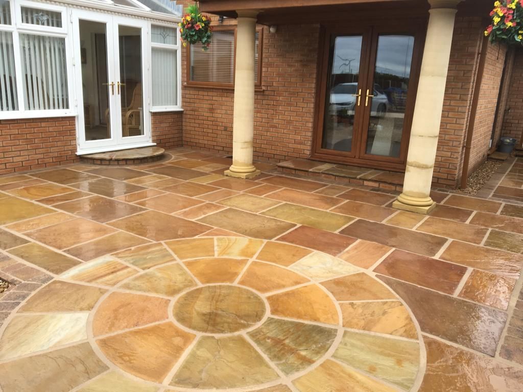 Natural Stone Driveways and Patios | Indian Stone Driveways | AM Driveways