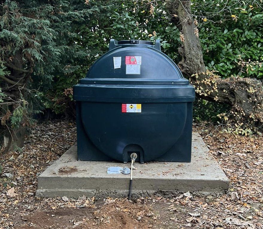 Bunded oil tanks installed by the team at Anglia Oil Tanks