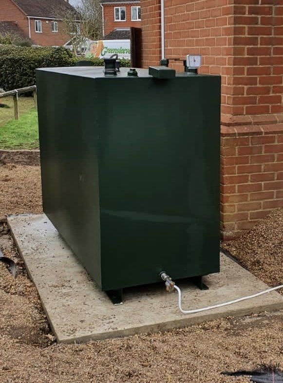 Bunded oil tanks installed by the team at Anglia Oil Tanks