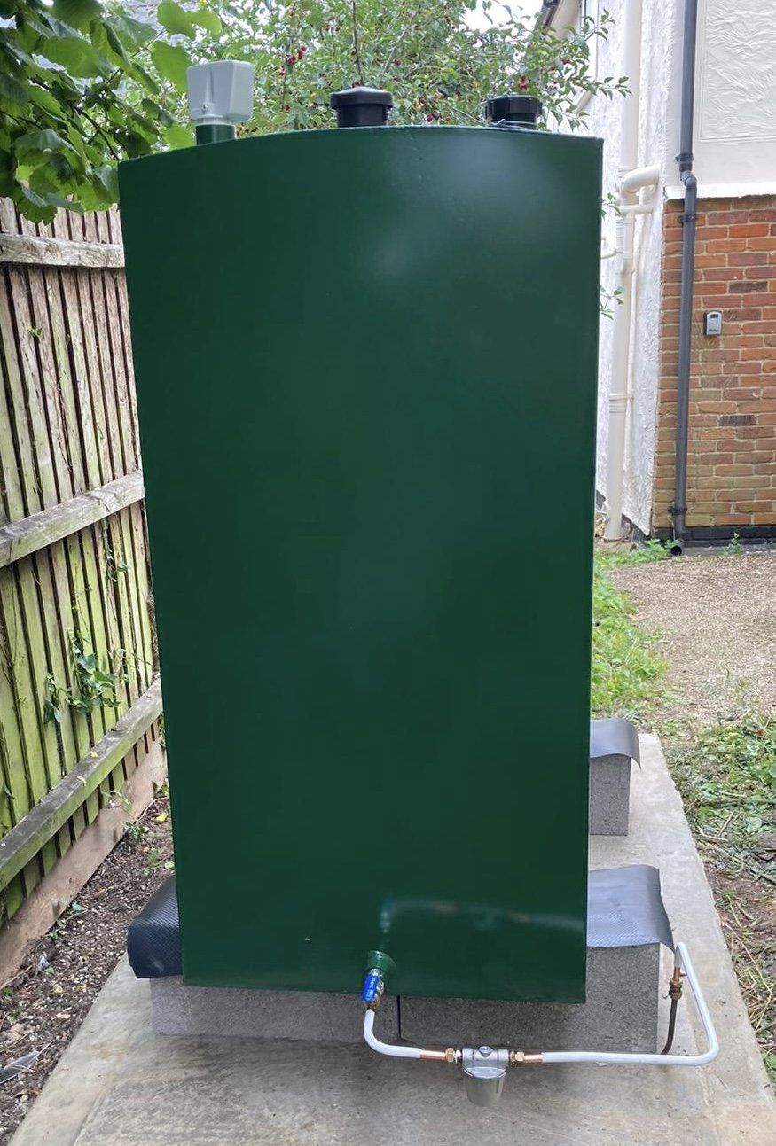 Bunded oil tanks installed by the team at Anglia Oil Tanks