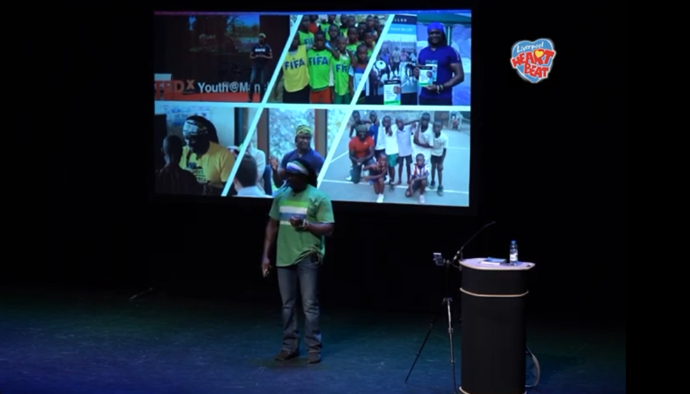 working with Sam Jalloh from Motivating Africa.