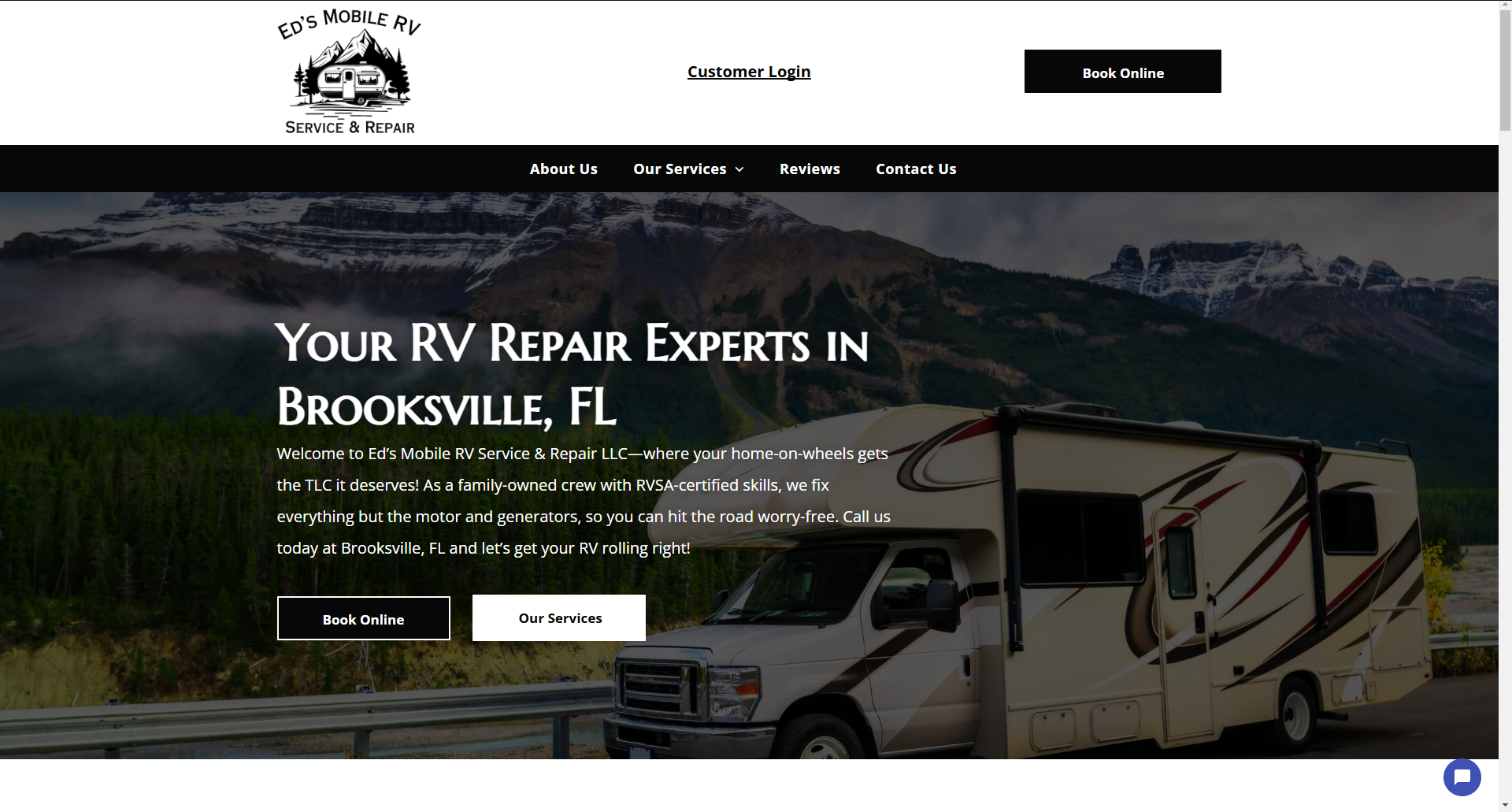 RV Repair - Brooksville, FL - Ed's Mobile RV Service