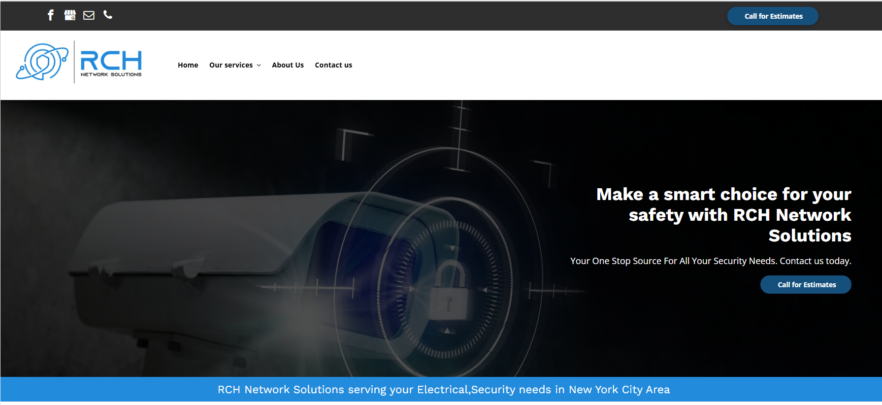 About RCH Network Solutions | Trusted Security Experts