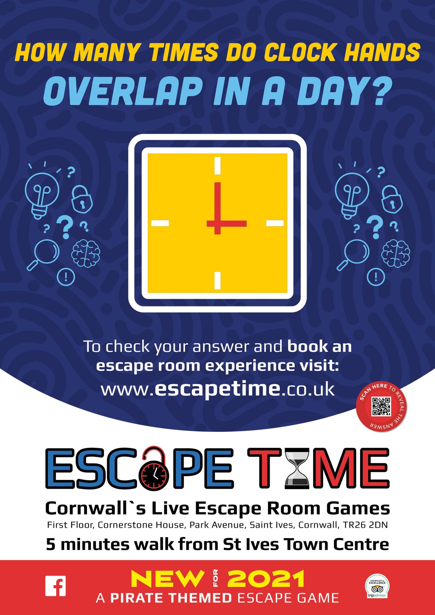 Escape Time St Ives | Live Escape Room Games in Cornwall
